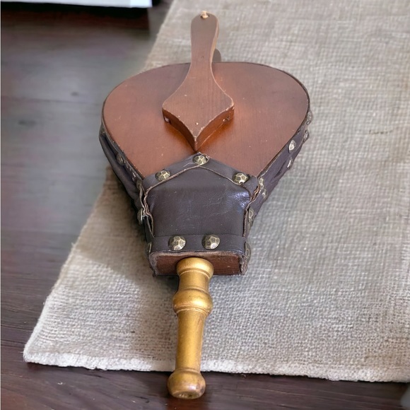 no brand | Other | Antique Fireplace Bellows Fire Stoker Wall Art Decor ...